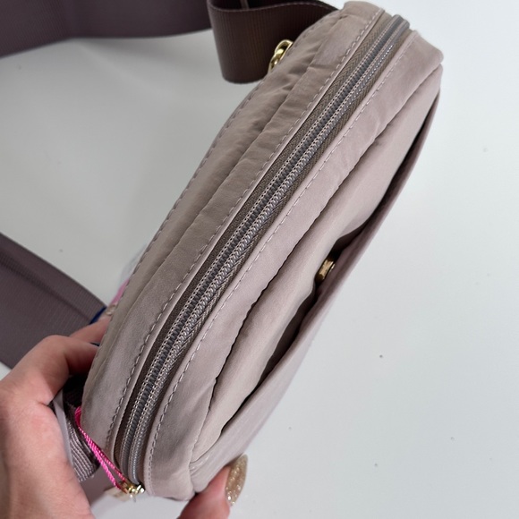 Isaac Mizrahi | Bags | Isaac Mizrahi Belt Bag Greyish Purple Viral Nwt | Poshmark